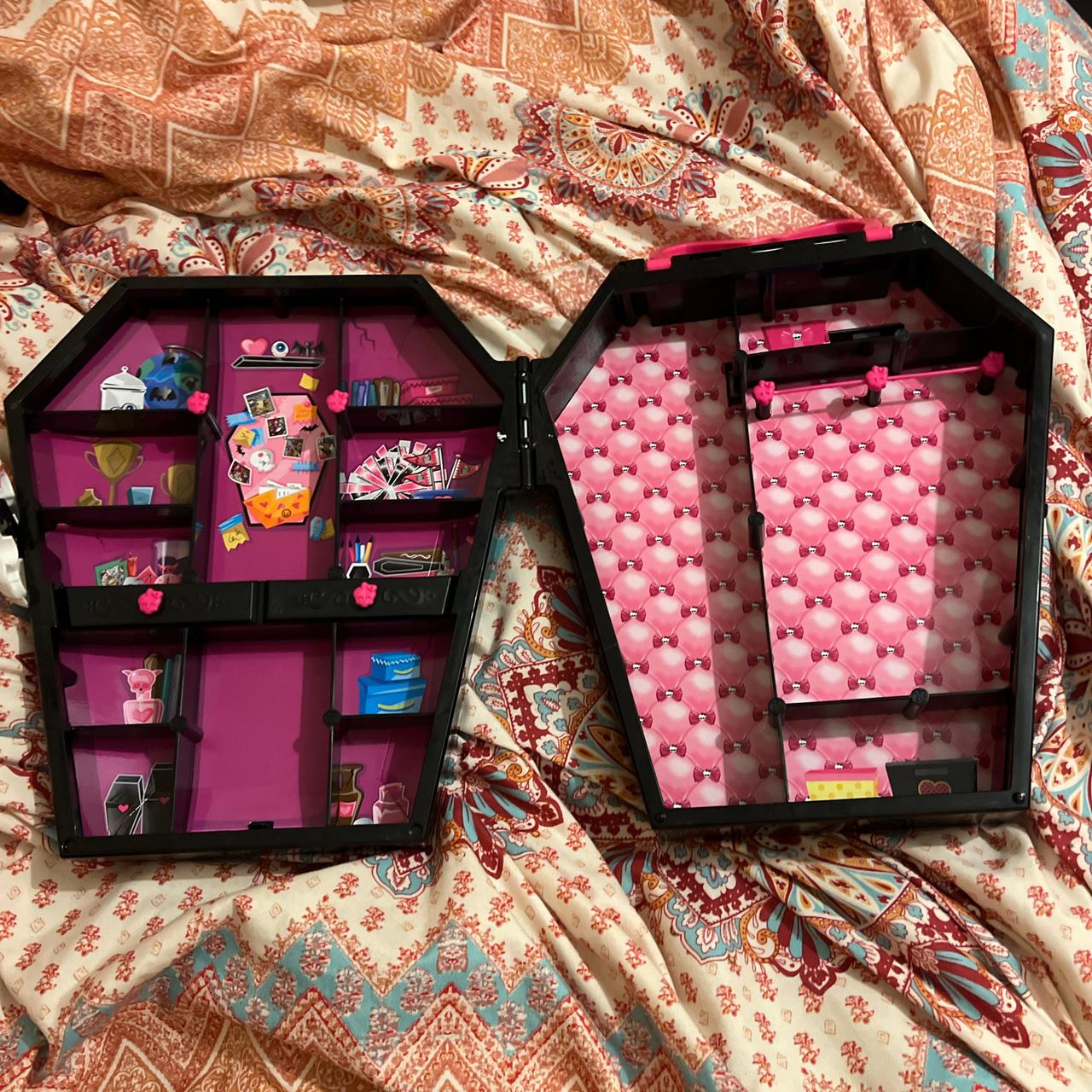 Monster High coffin wardrobe #MonsterHigh #doll... - Depop