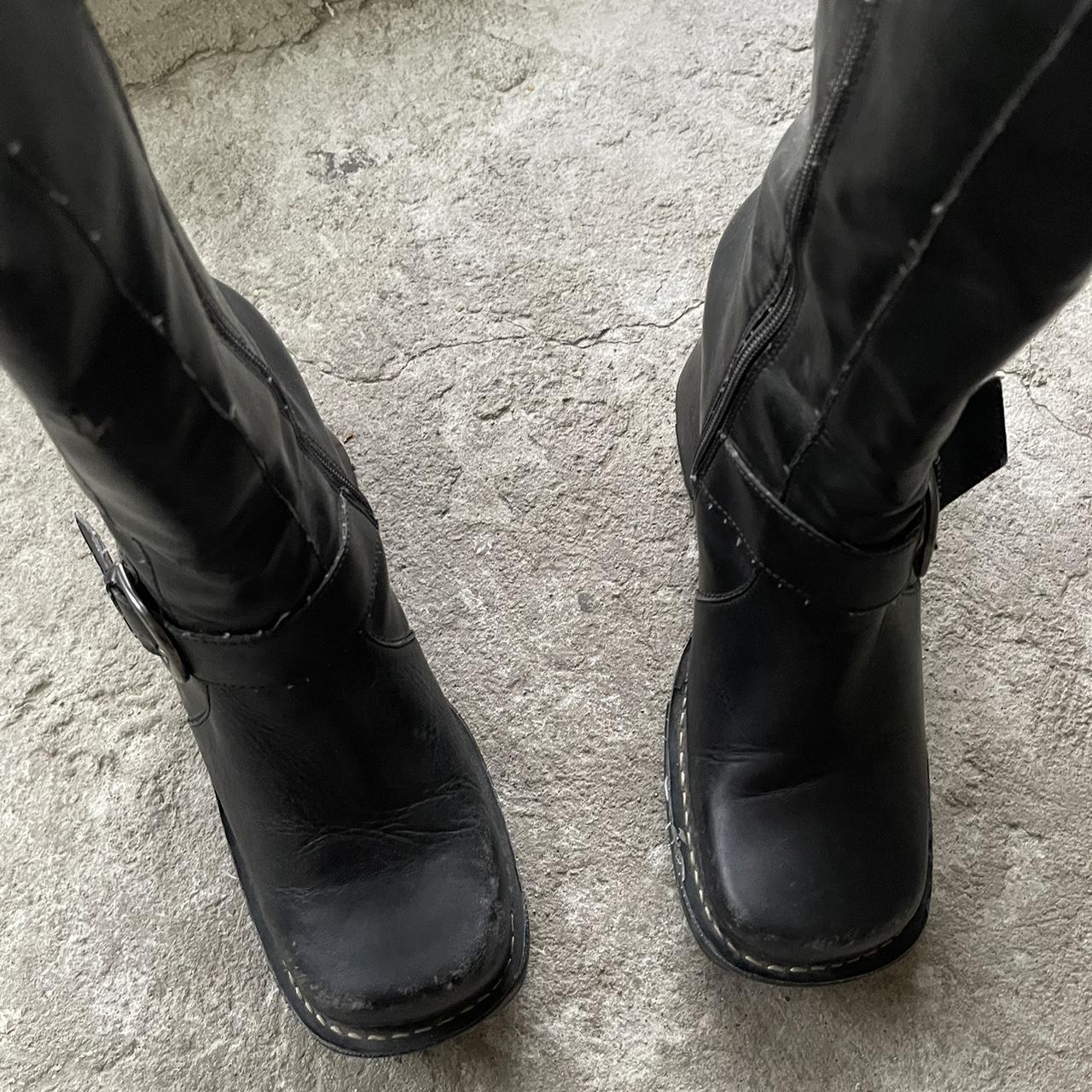 Vintage y2k bakers platform chunky bratz style... | Depop