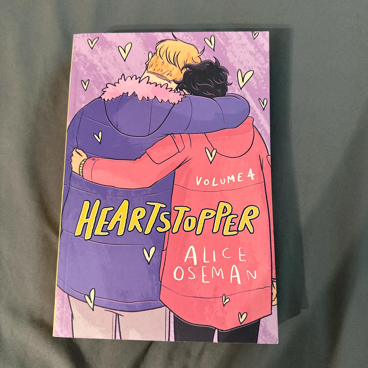 heartstopper graphic novel volume 4 by alice oseman.... - Depop