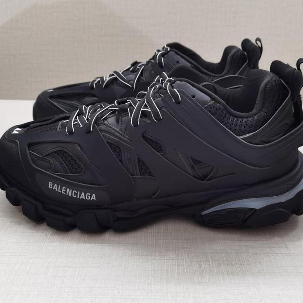 Balenciga Track Runners Black colorway Send... | Depop