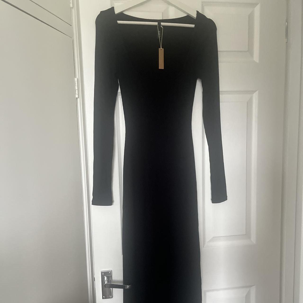 SKIMS BLACK DRESS Size XS Never worn, perfect... - Depop