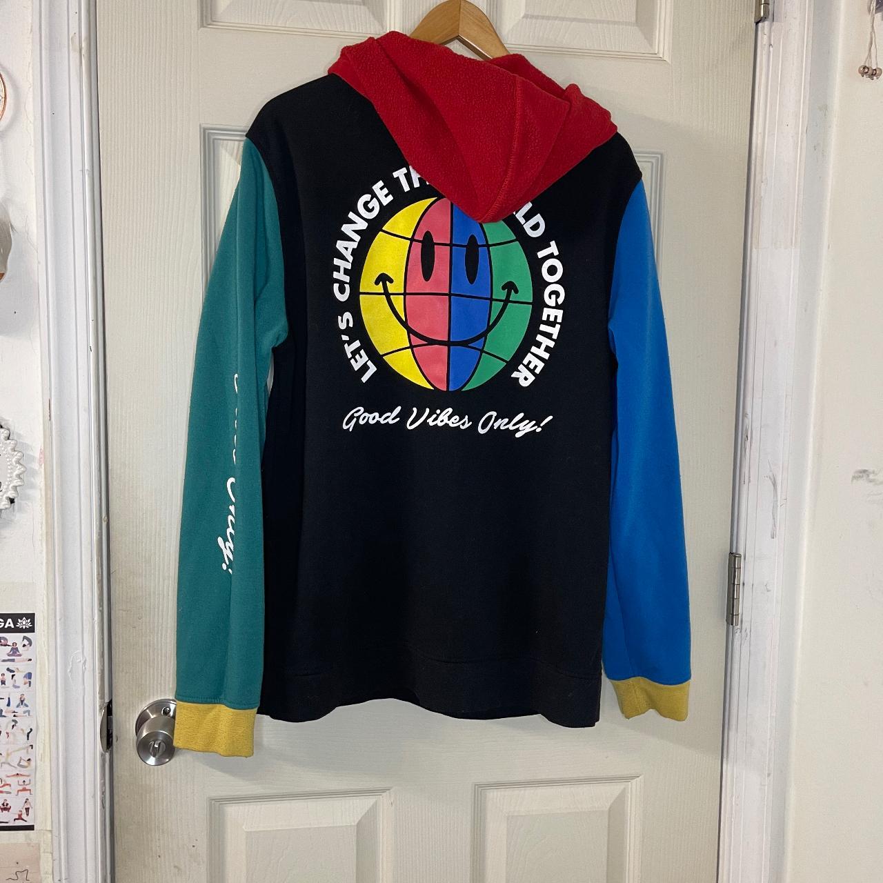 Good vibes only oversized hoodie - Depop