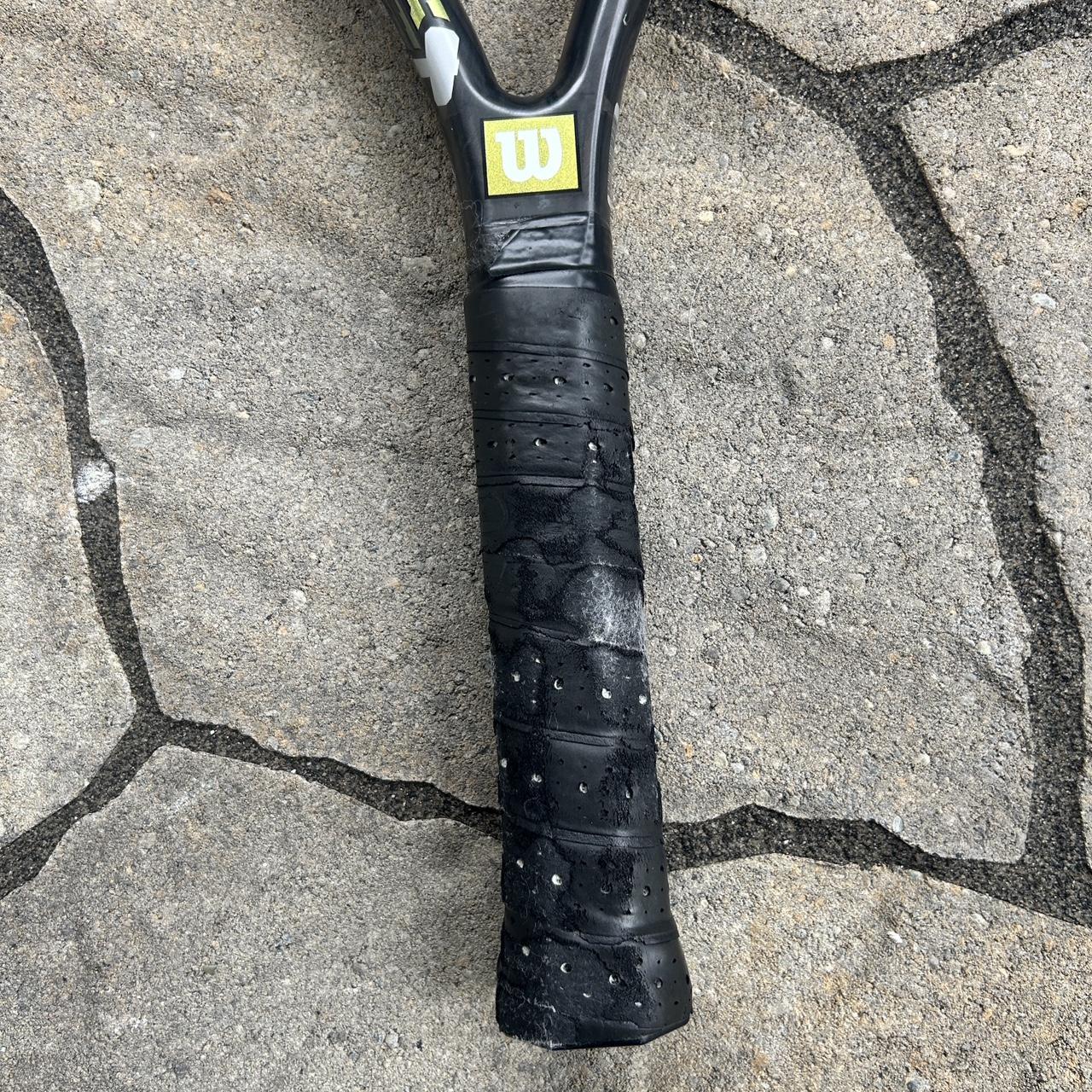 Vintage Wilson Hyper Hammer tennis racket carrying... - Depop