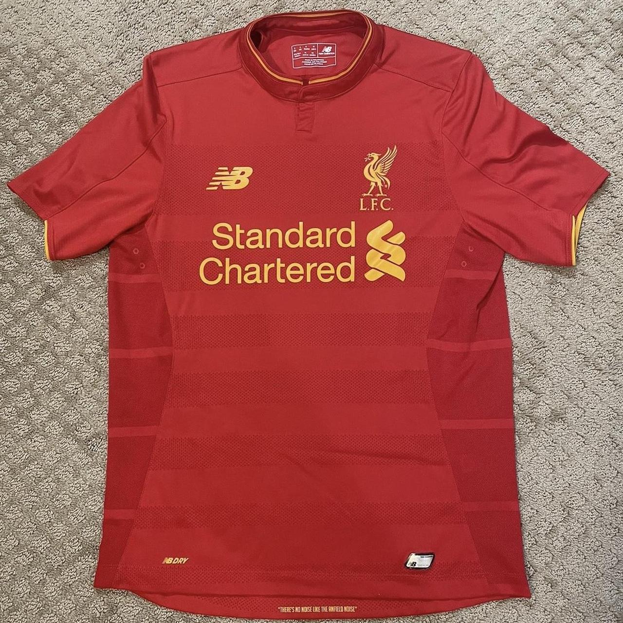 Liverpool FC home New Balance kit 16/17 season,size... - Depop