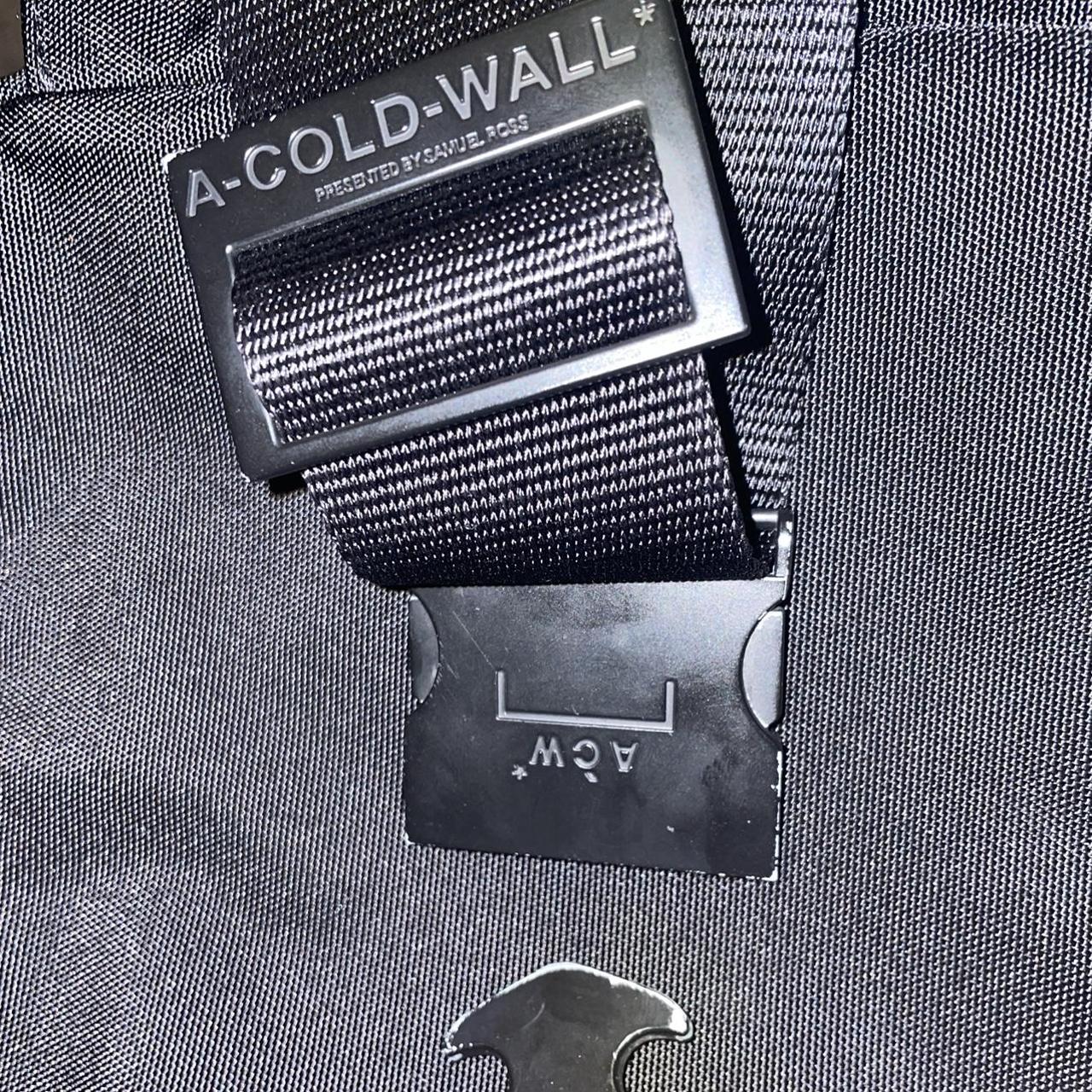 A-COLD-WALL / ACW black utility abdomen/chest bag,... - Depop