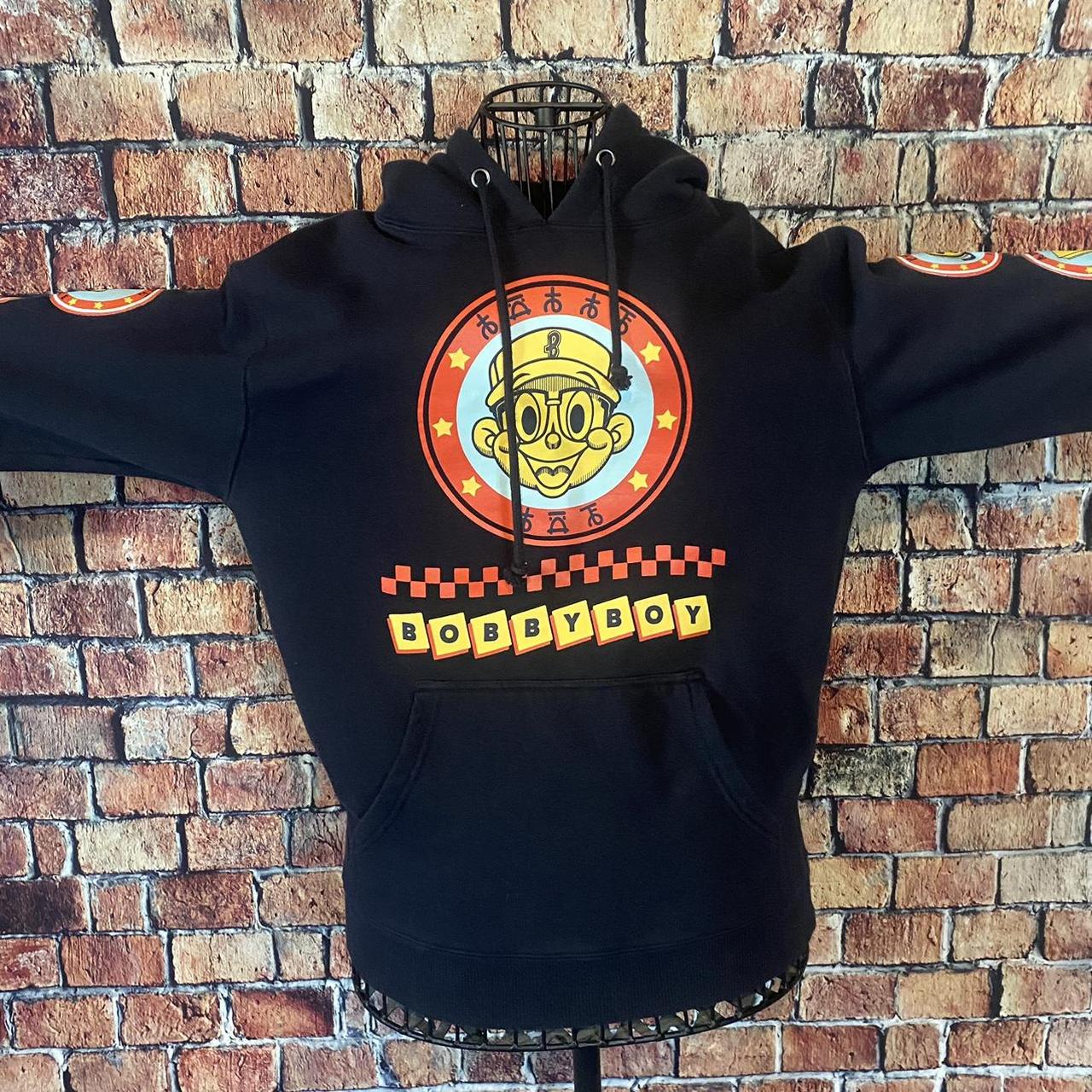 Logic “Bobby Boy” pullover hoodie In great condition... - Depop