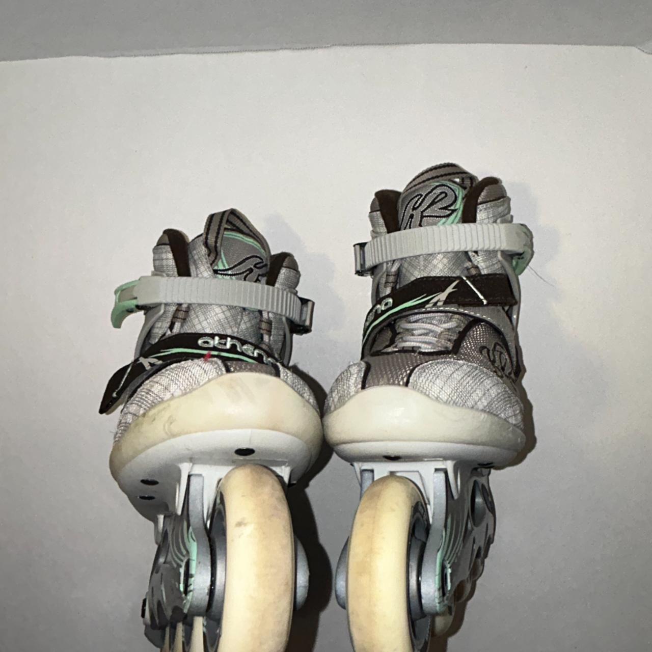 K2 Athena W Inline Skates Sz 8 Roller Blades T-Nine... - Depop