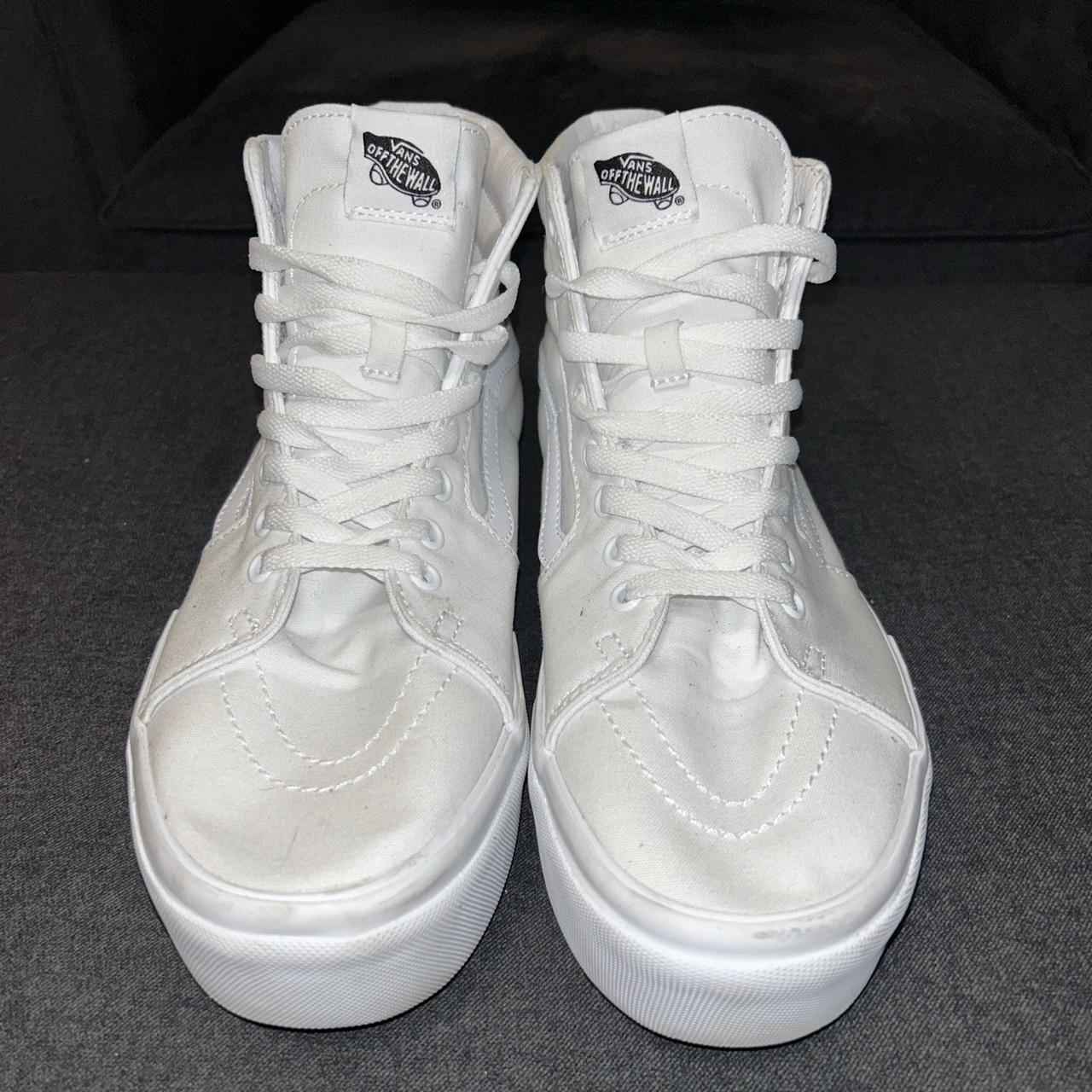 Vans SK8 High Stacked Platform Shoes Men’s Size... - Depop