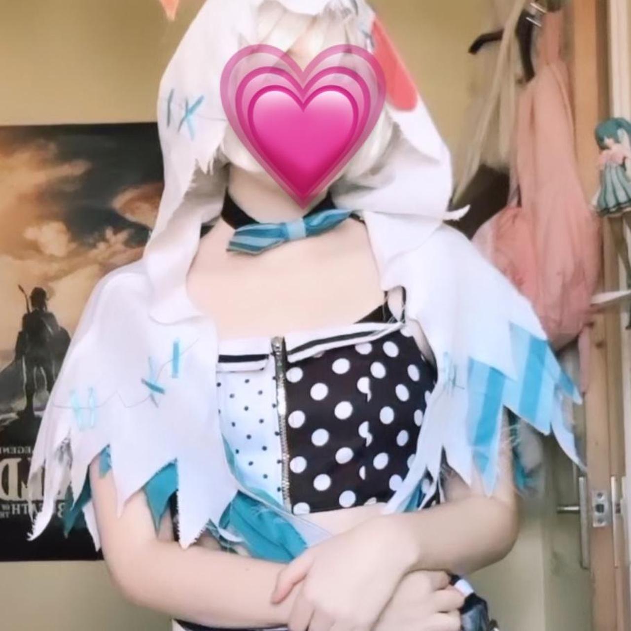 Moca aoba bandori cosplay comes with : wig,... - Depop