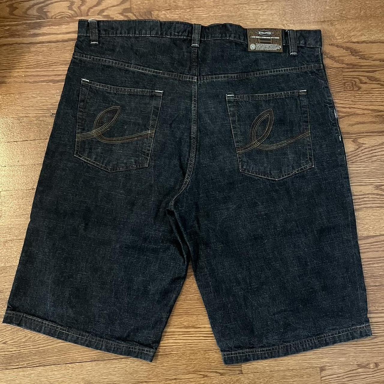 super baggy evolution jorts really cool... - Depop