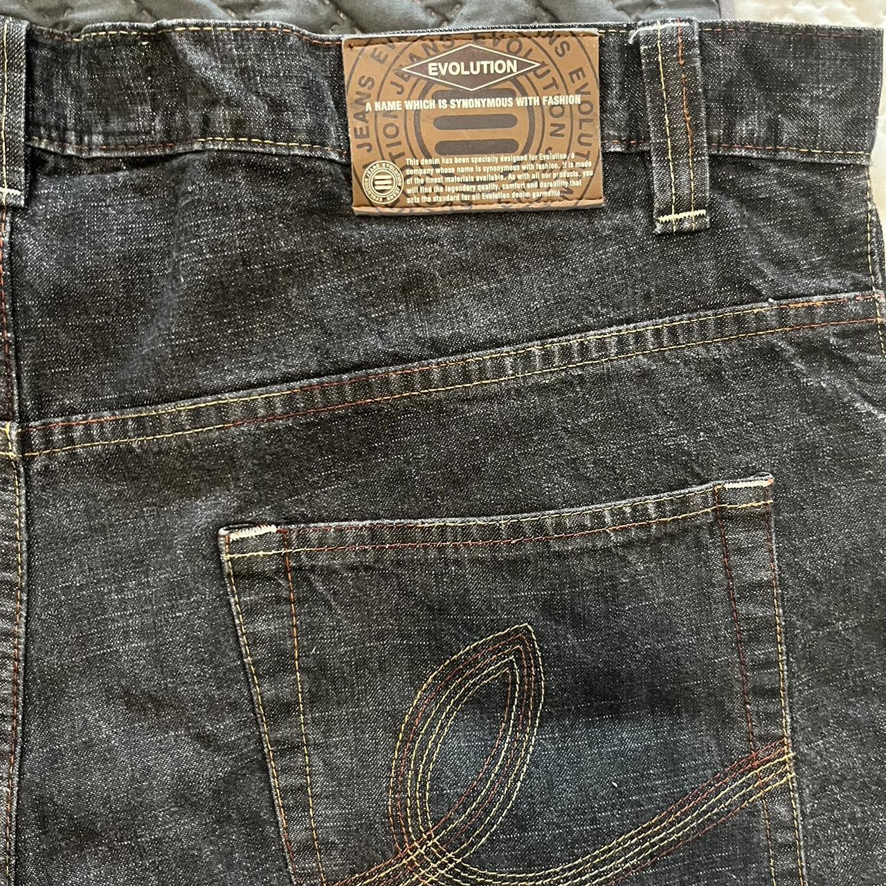 super baggy evolution jorts really cool... - Depop