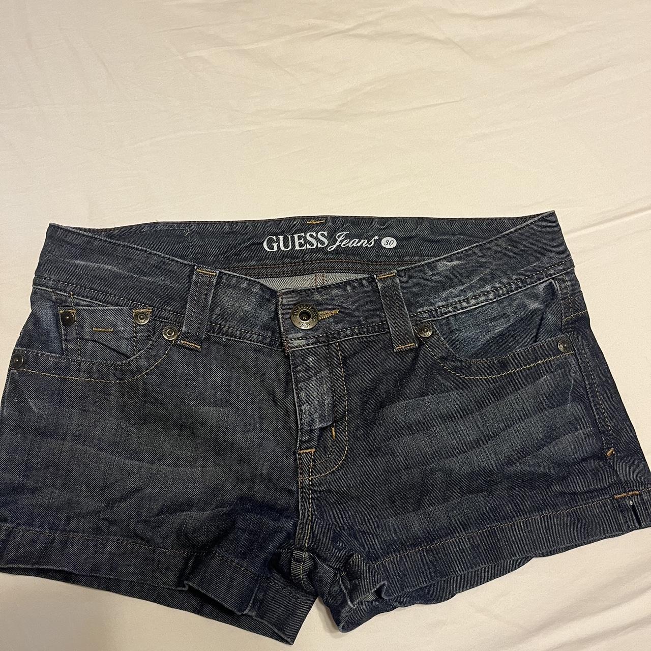 Thrifted Guess Shorts -size 30 on waist No Returns!! - Depop