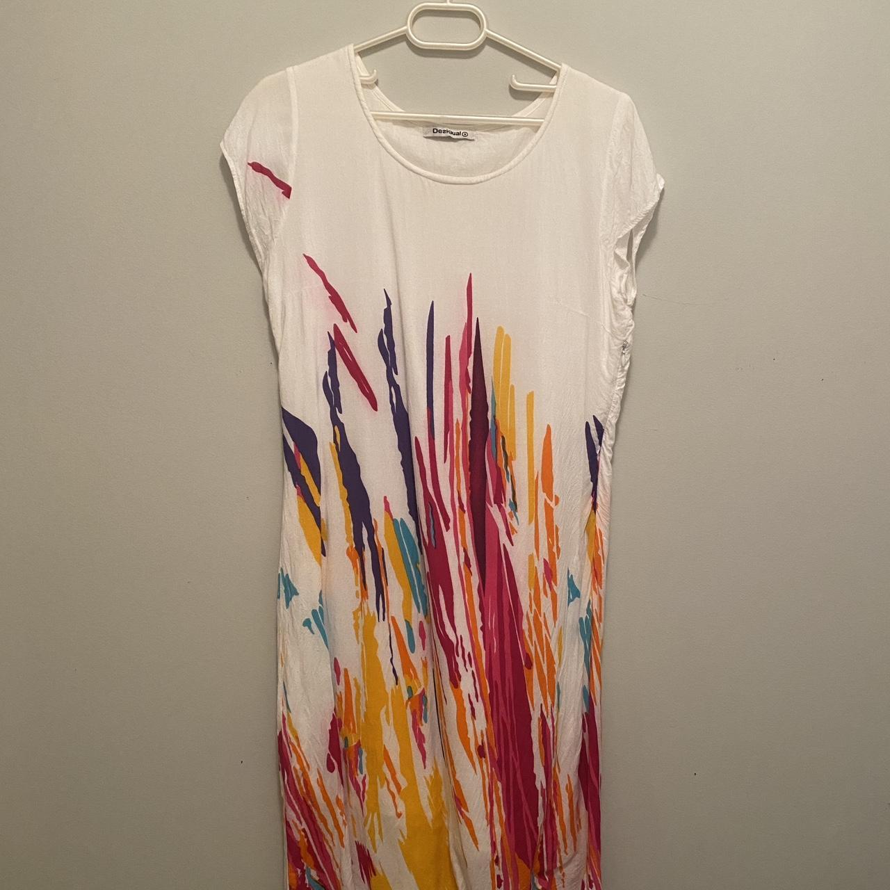 Desigual dress, perfect for summer! The size is M... - Depop