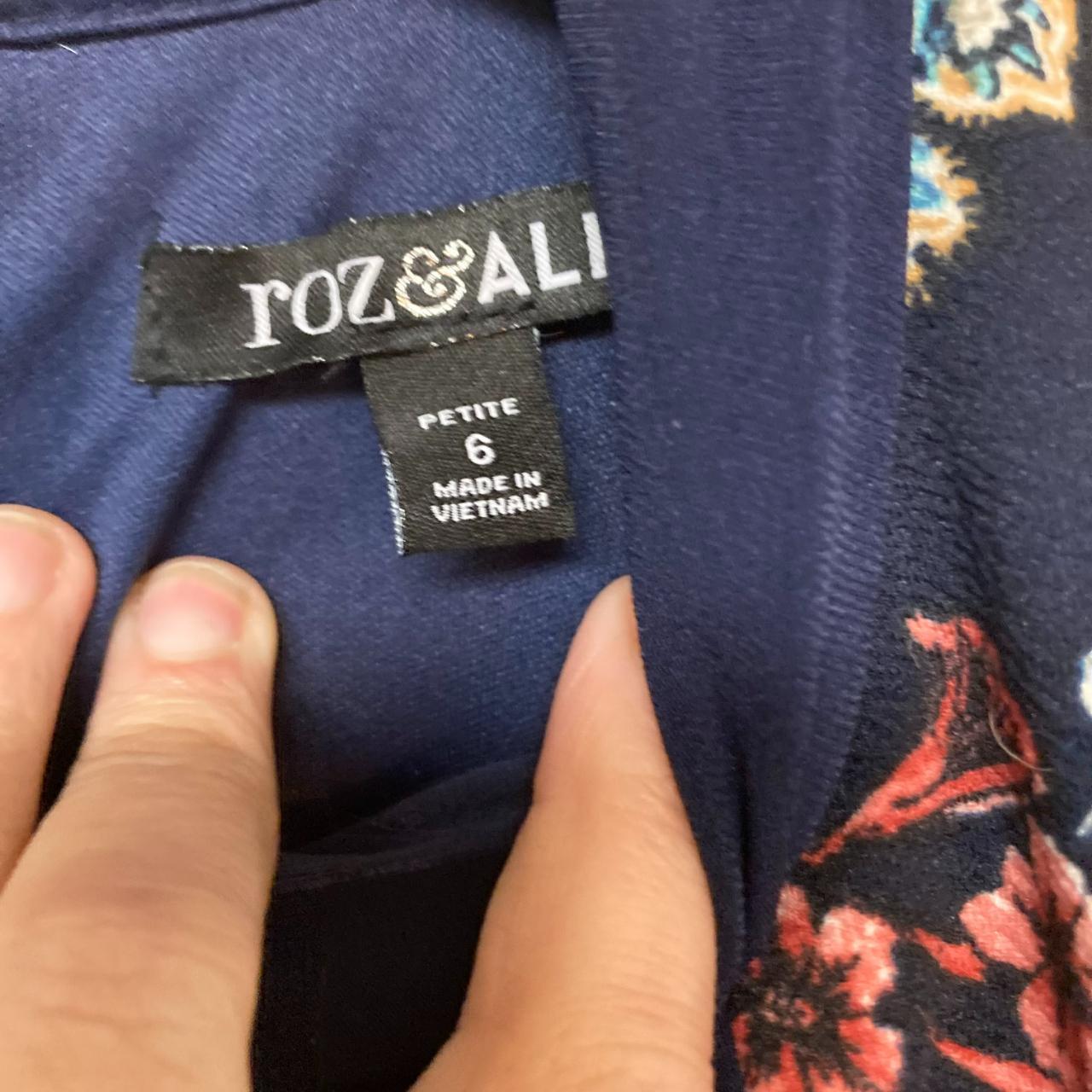 Roz & Ali Dress Size 6P Petite Like new - Depop