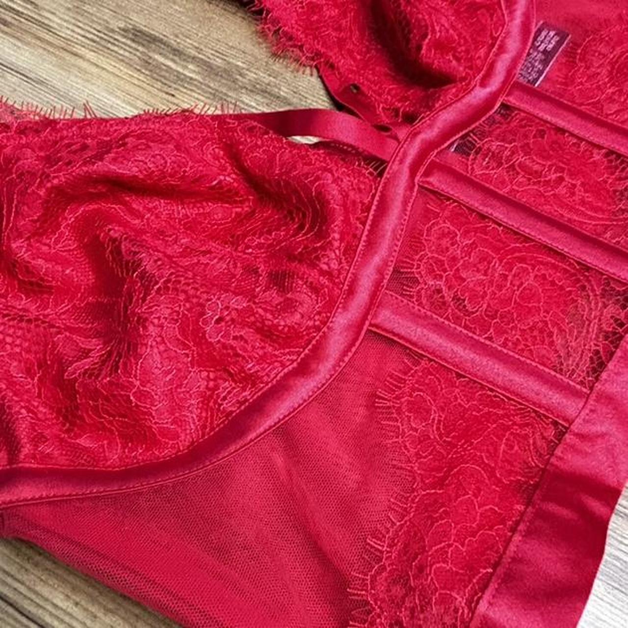 Victorias Secret Intimates Bustier and Panties Set... | Depop