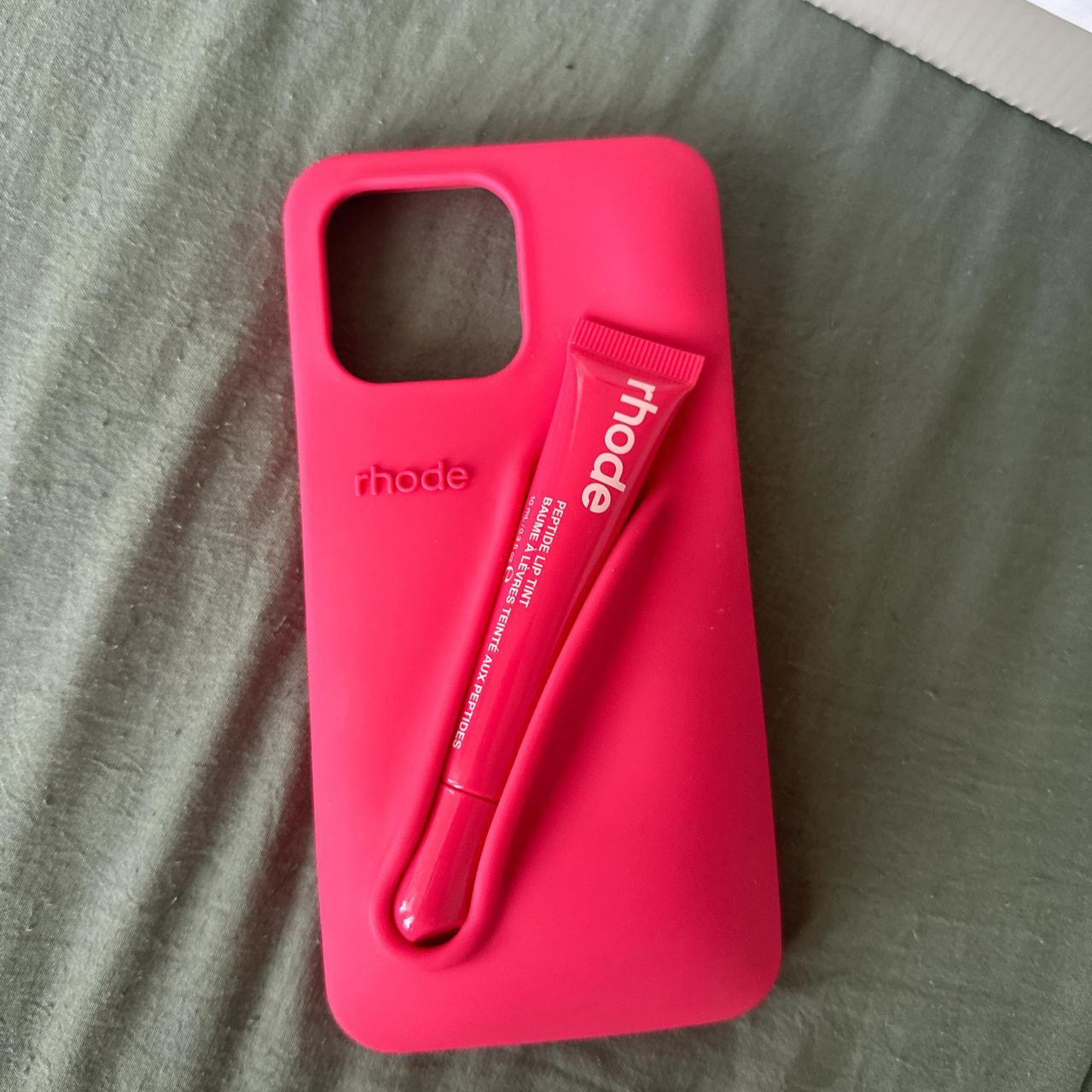 rhode limited edition iphone 14 pro max case guava... - Depop