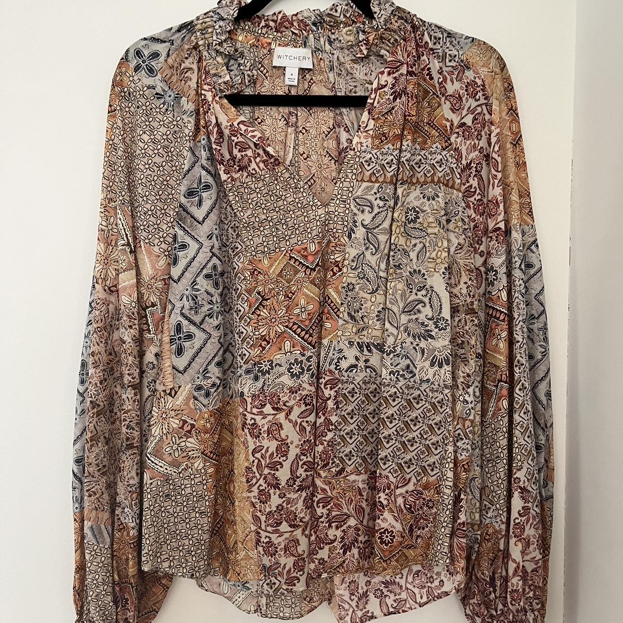 Witchery Long Sleeved Top Depop