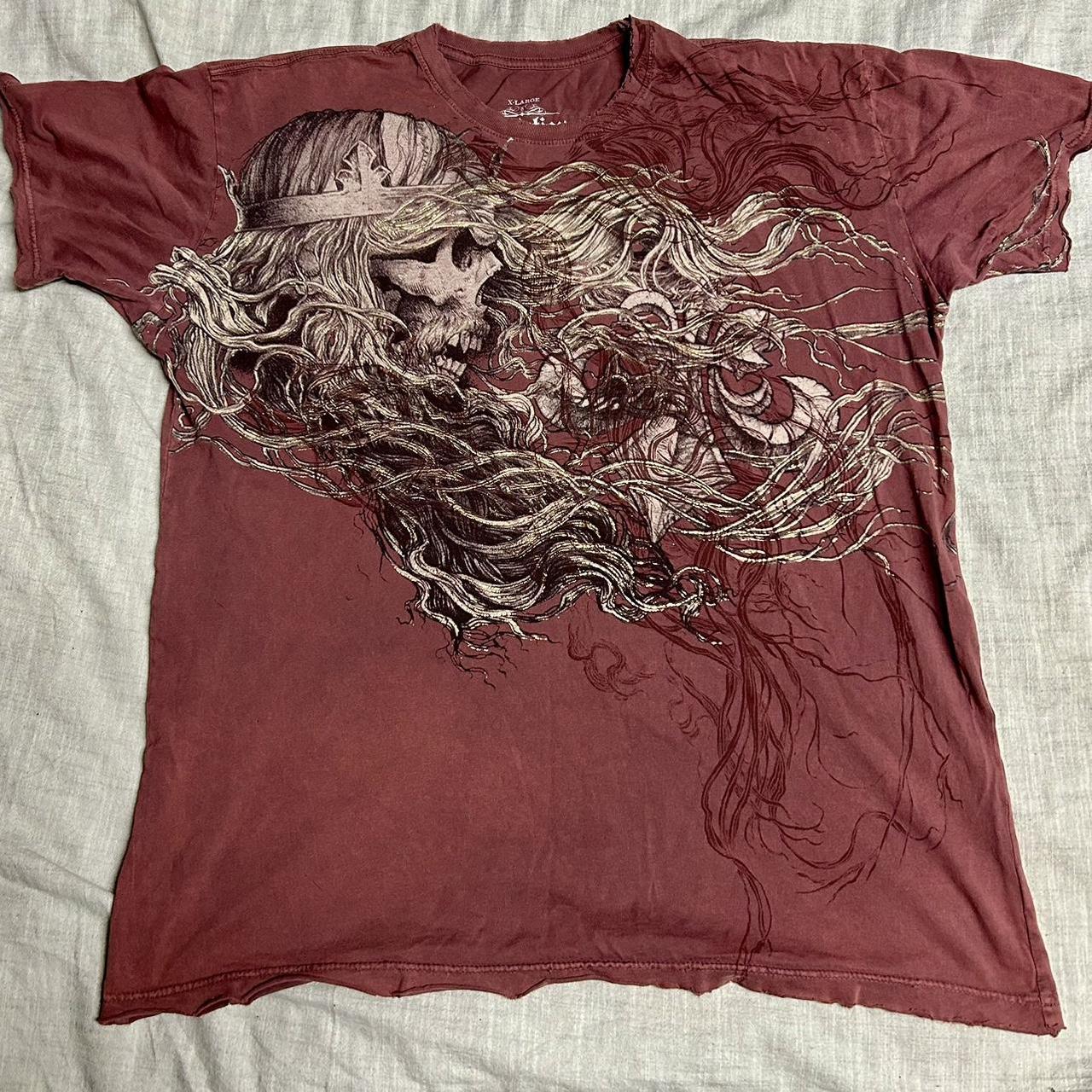 Men’s Affliction ‘signature series’ Sokoudjou rare... - Depop