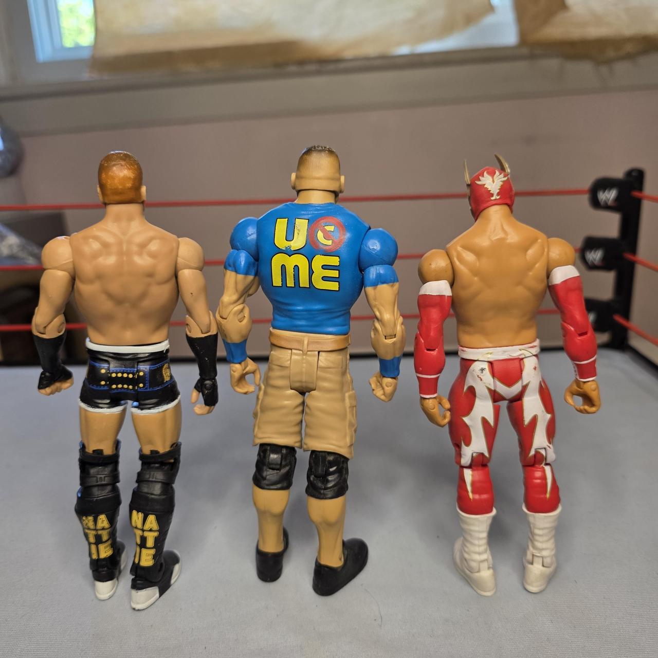 Tyson Kidd, John Cena, and Sin Cara Basic Figures | Depop