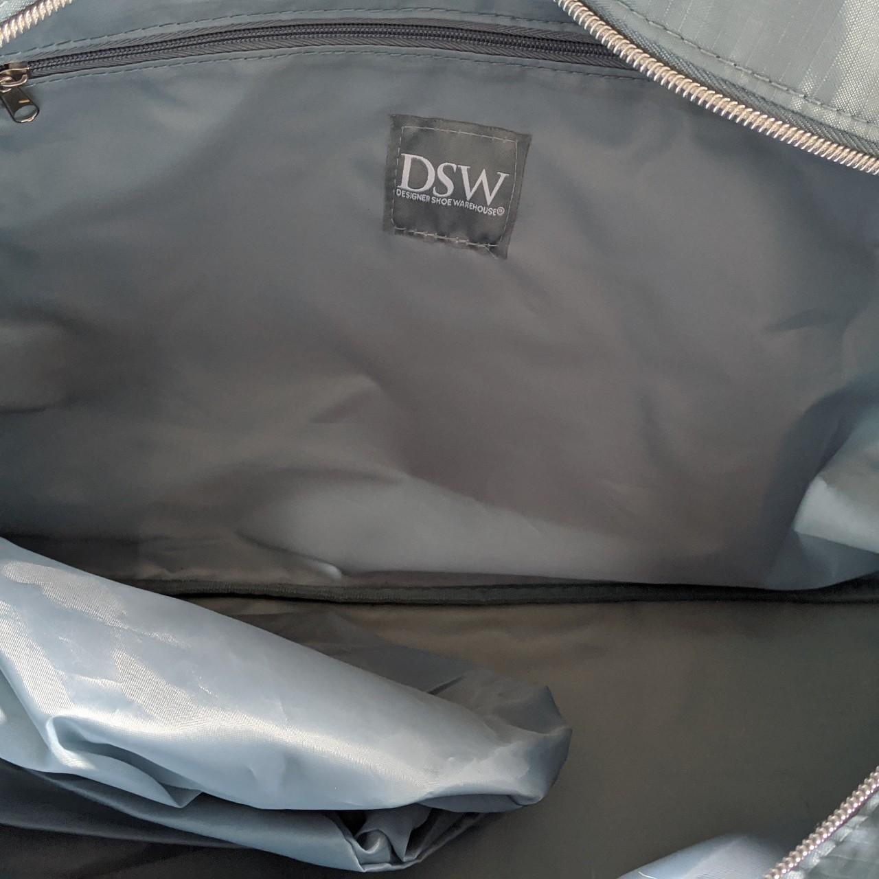 Blue DSW gym/travel duffel bag - never used. - Depop