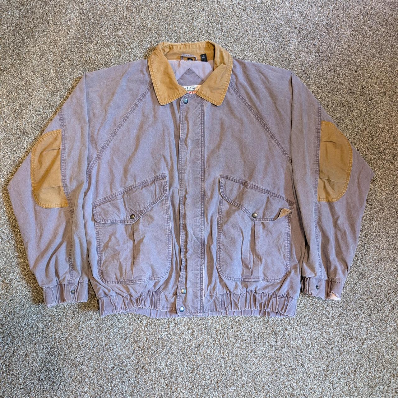 Vintage Midwest Clothing Co Jacket Size L Perfect... | Depop