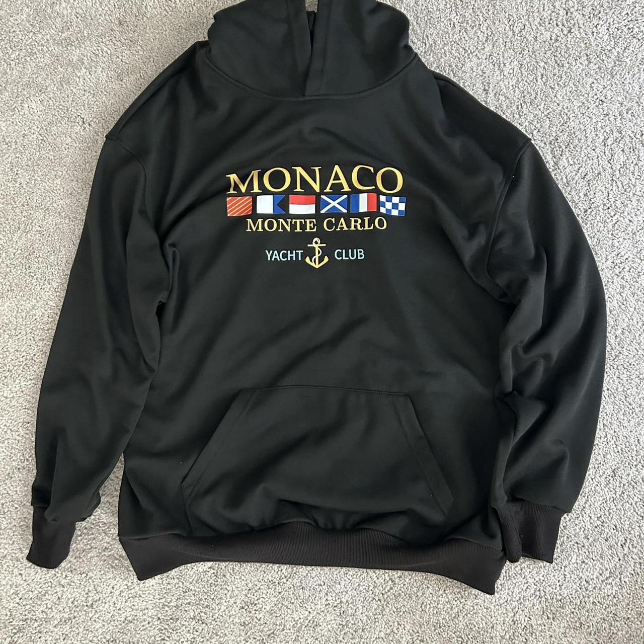 Manaco hoodie Size medium - Depop