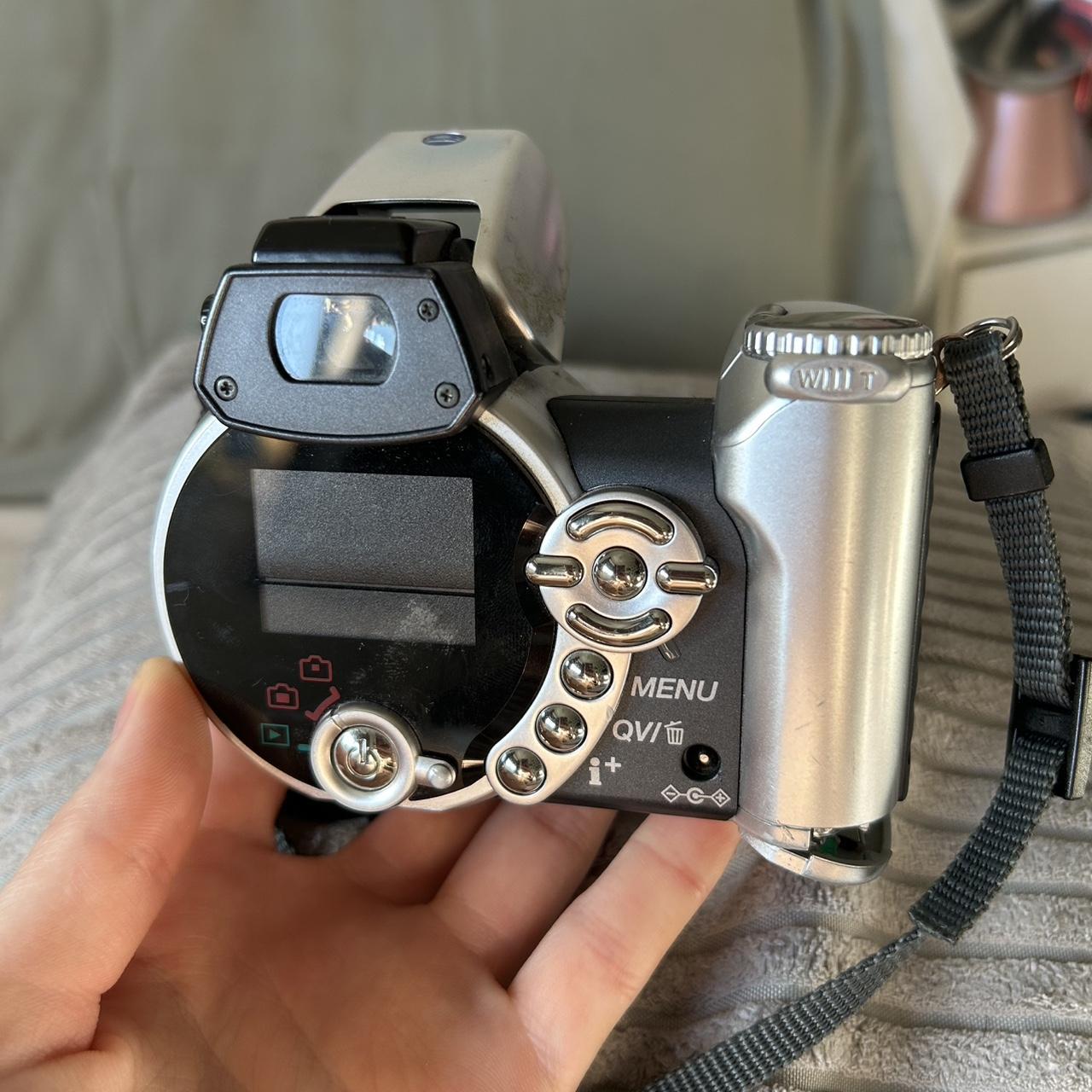 Konica MZ-D100 silver digital camera with 3.2" LCD... | Depop