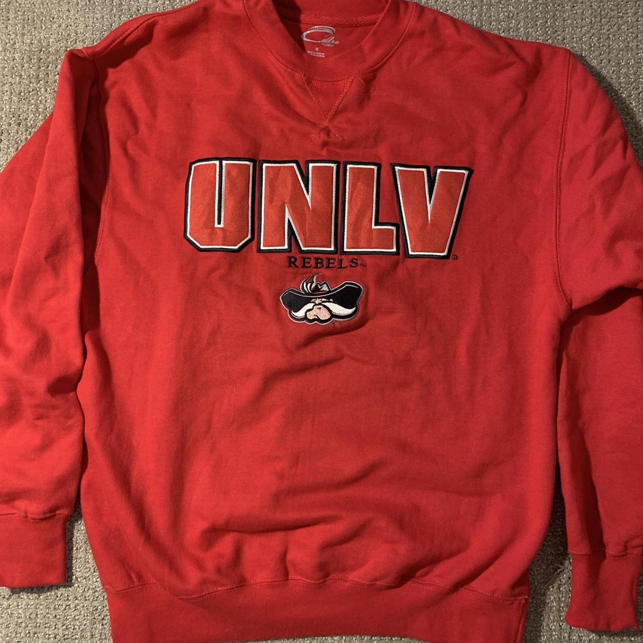 2000s UNLV Red Crewneck sweatshirt Great condition,... - Depop