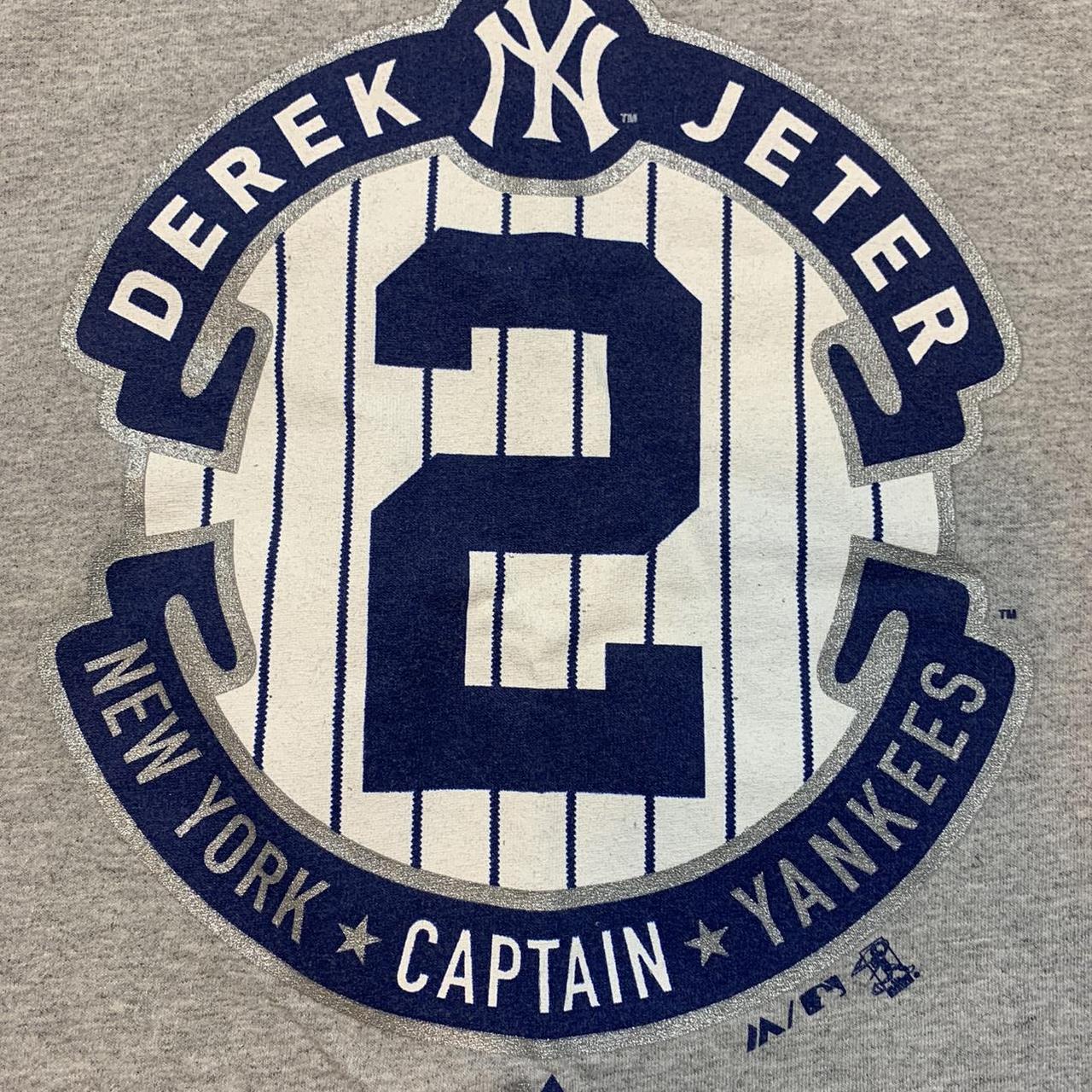 2000s New York Yankees Derek jeter number 2 tank... | Depop