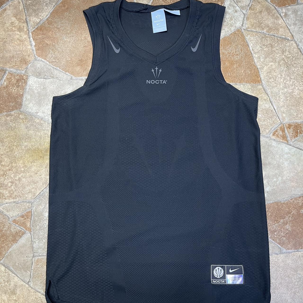 NIKE NOCTA BLACK JERSEY TANK TOP OVO - Depop