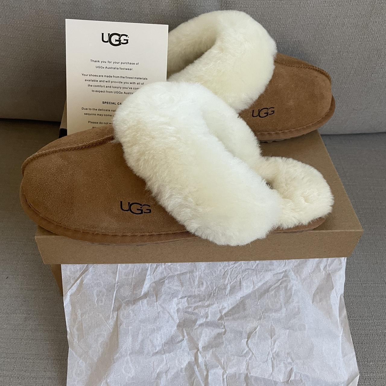 Ugg slippers. Brand new in box. Size UK 6 - Depop