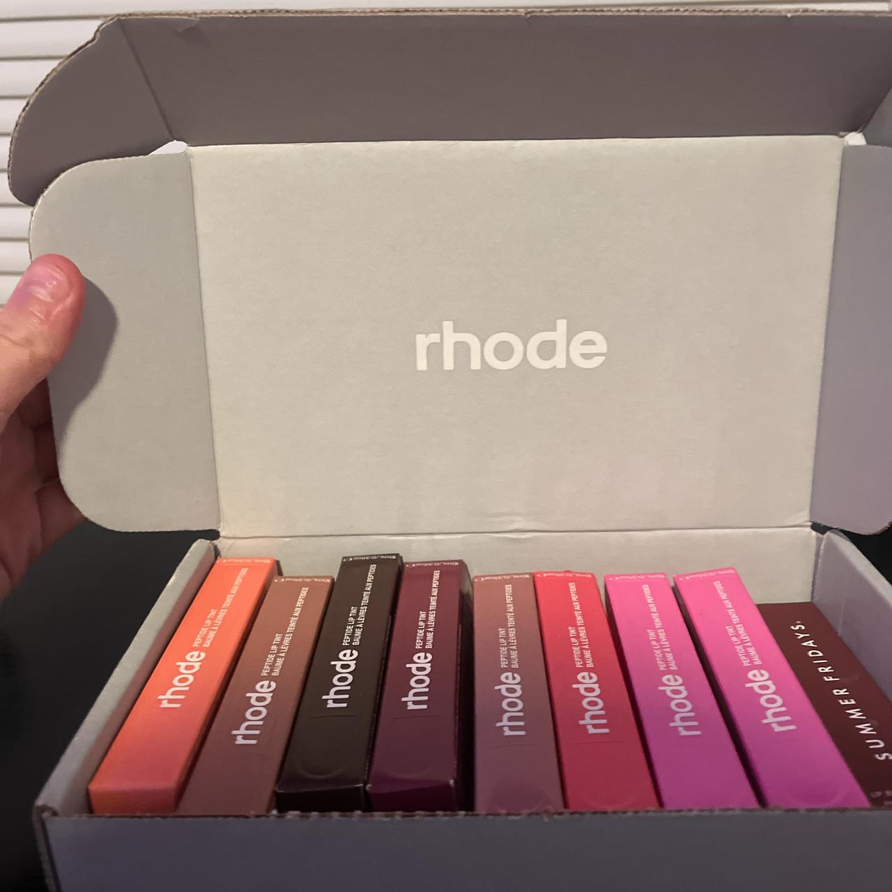 Rhode lip tint boxes only No products are inside... - Depop