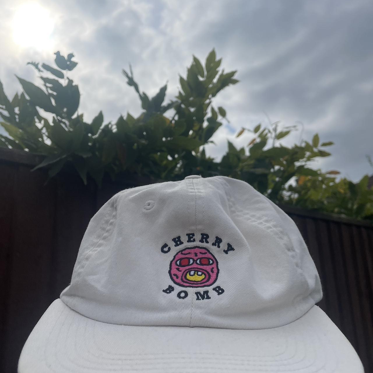 Golf Wang Cherry Bomb hat in the rarest cream... - Depop