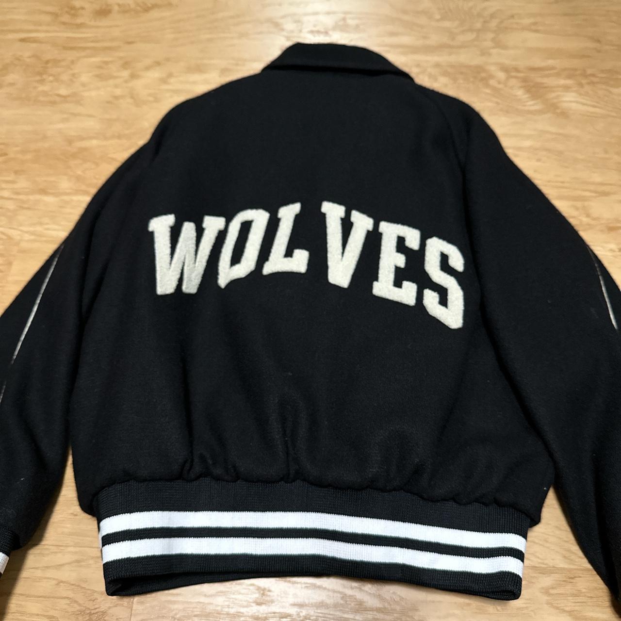 Darc sport letterman jacket Black Size large 79... - Depop