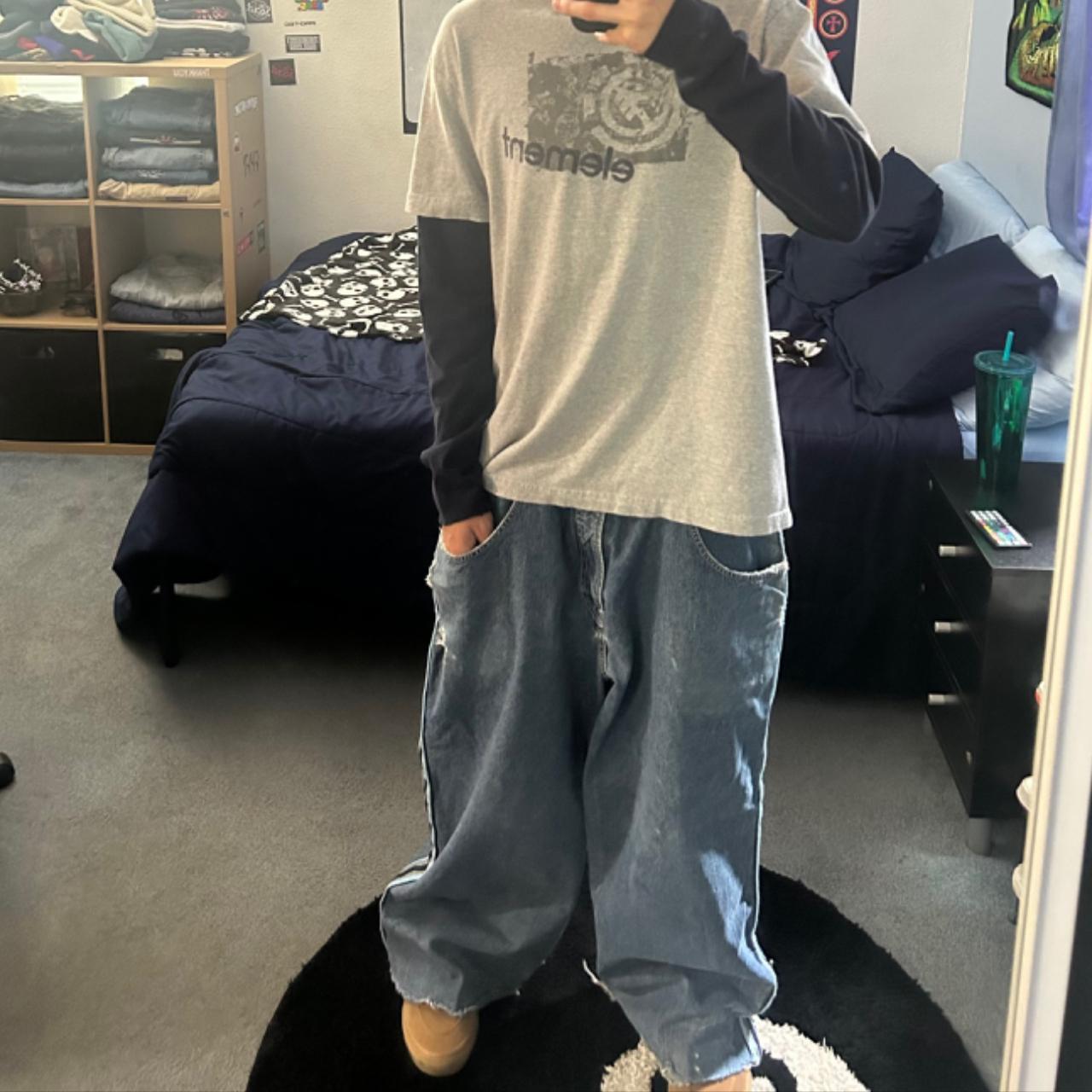 Grail Jnco Jeans size 38/30 good condition, small... - Depop