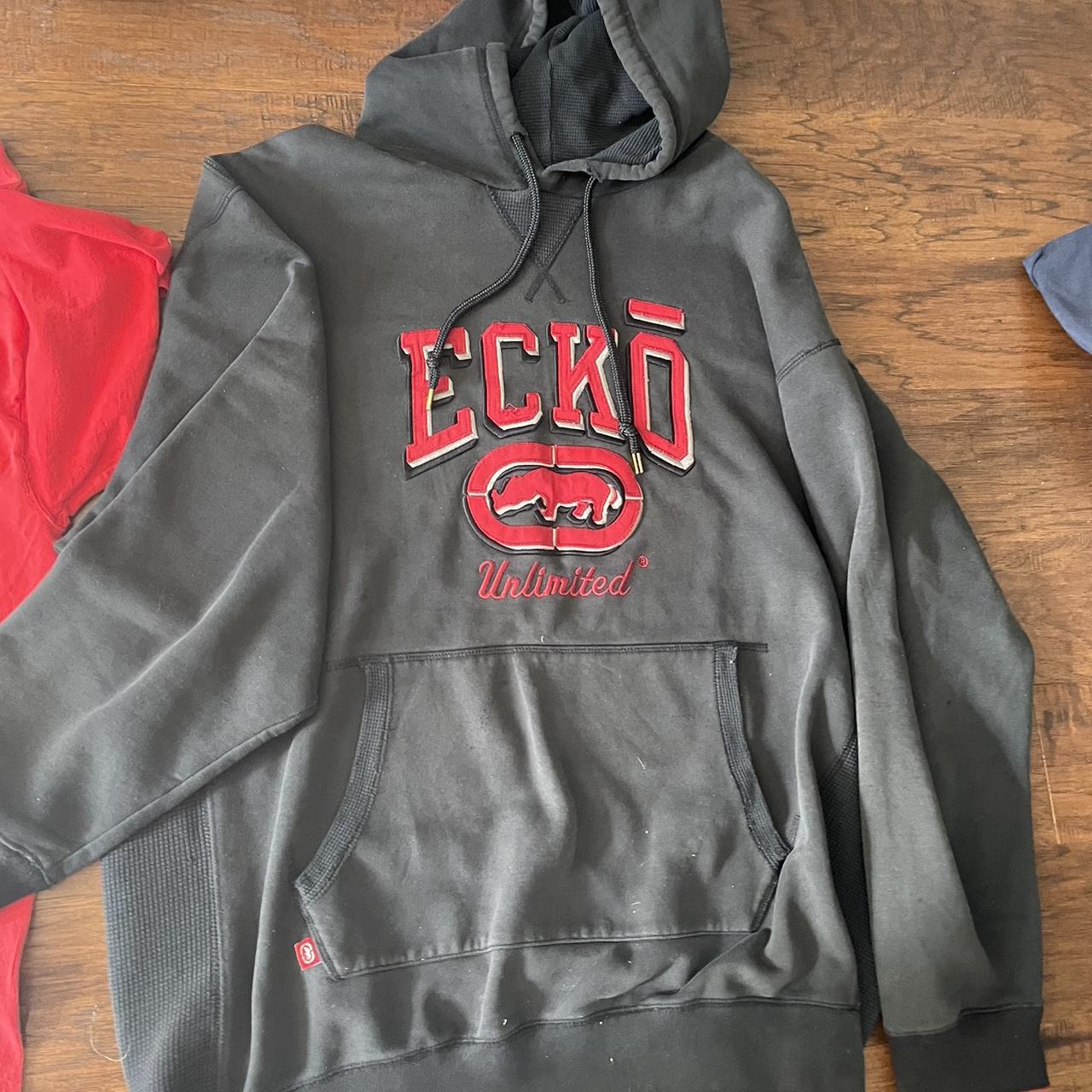 Vintage ecko hoodie. Very warm. - Depop