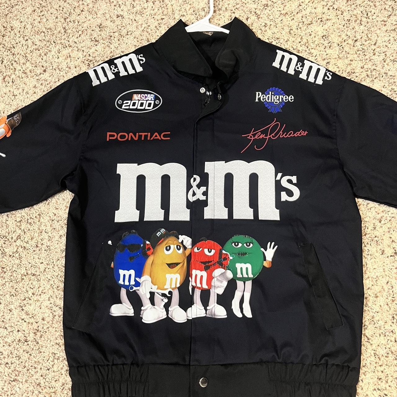 M&Ms racing jacket - Depop