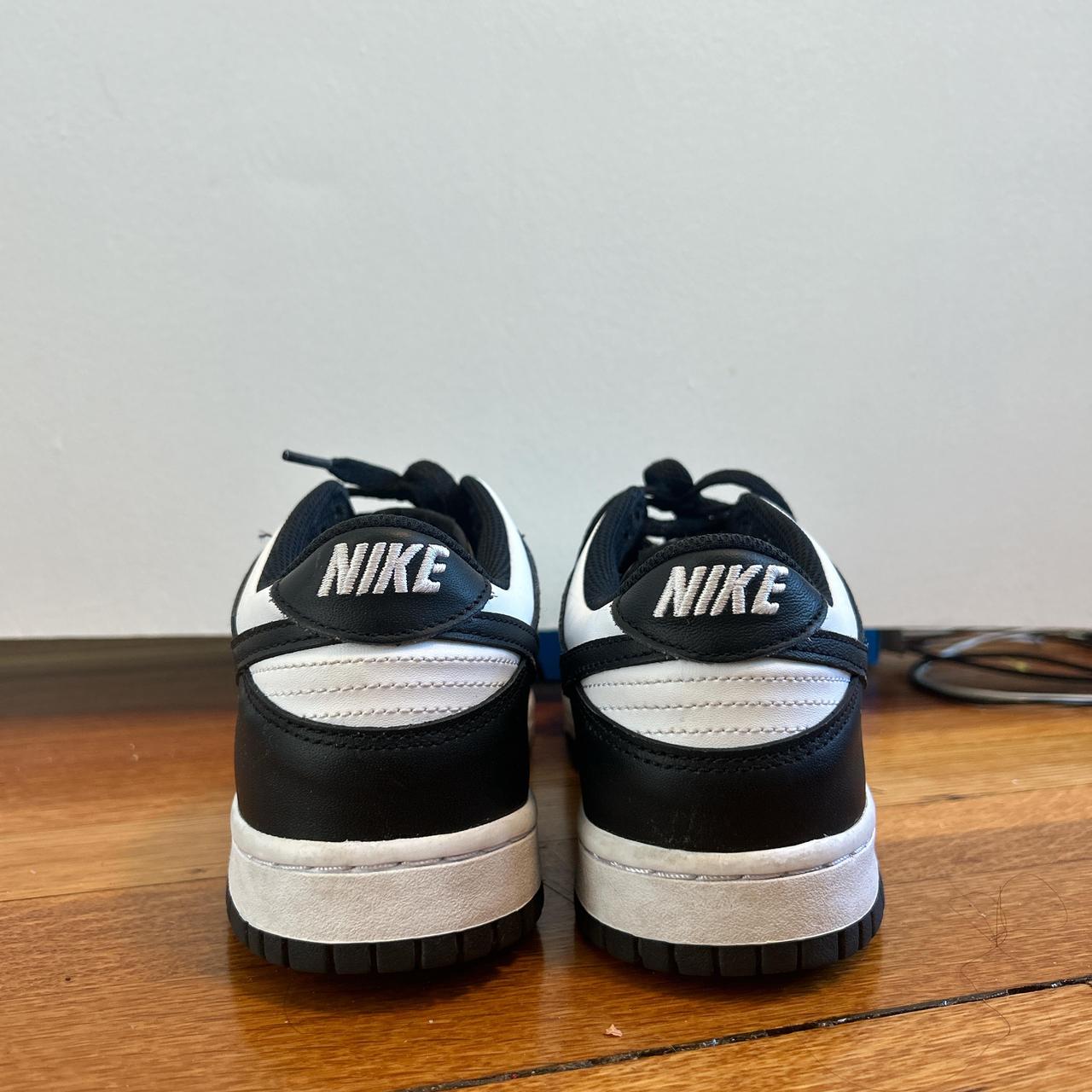NIKE Panda Dunk Lows lightly worn size US 7 boys - Depop