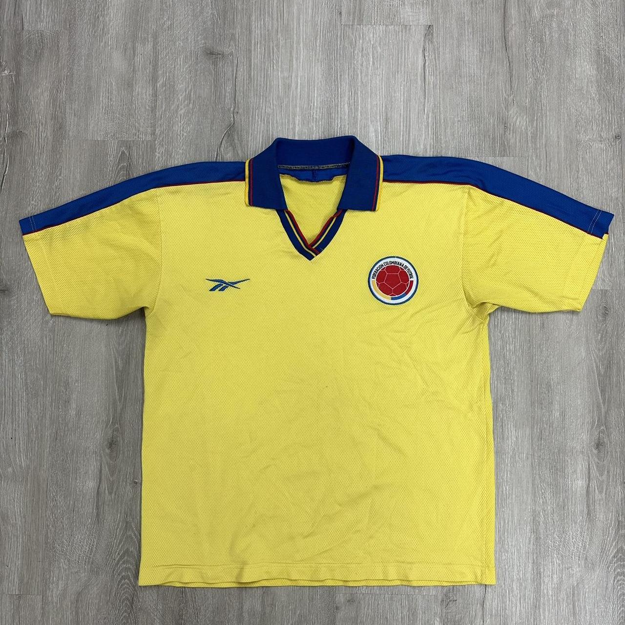 Colombia soccer jersey (official merchandise) - Depop