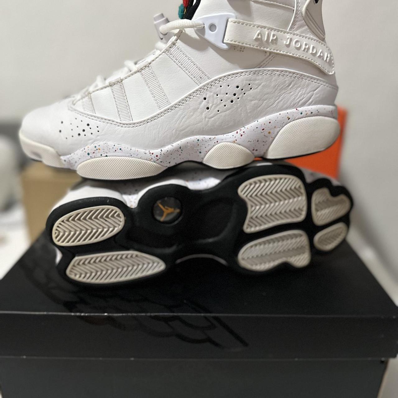 The Air Jordan 6 Rings Confetti, also known as the... - Depop