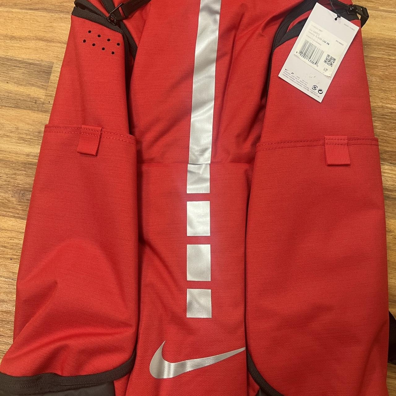 Red Nike Hoops Elite Backpack - Depop