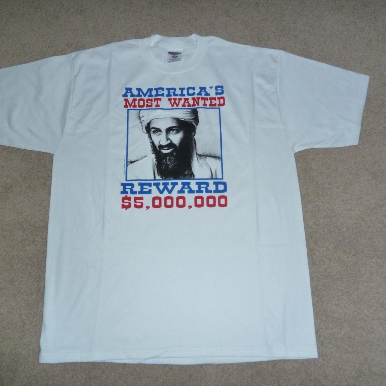 "Vintage America Most Wanted Osama Bin Laden... - Depop