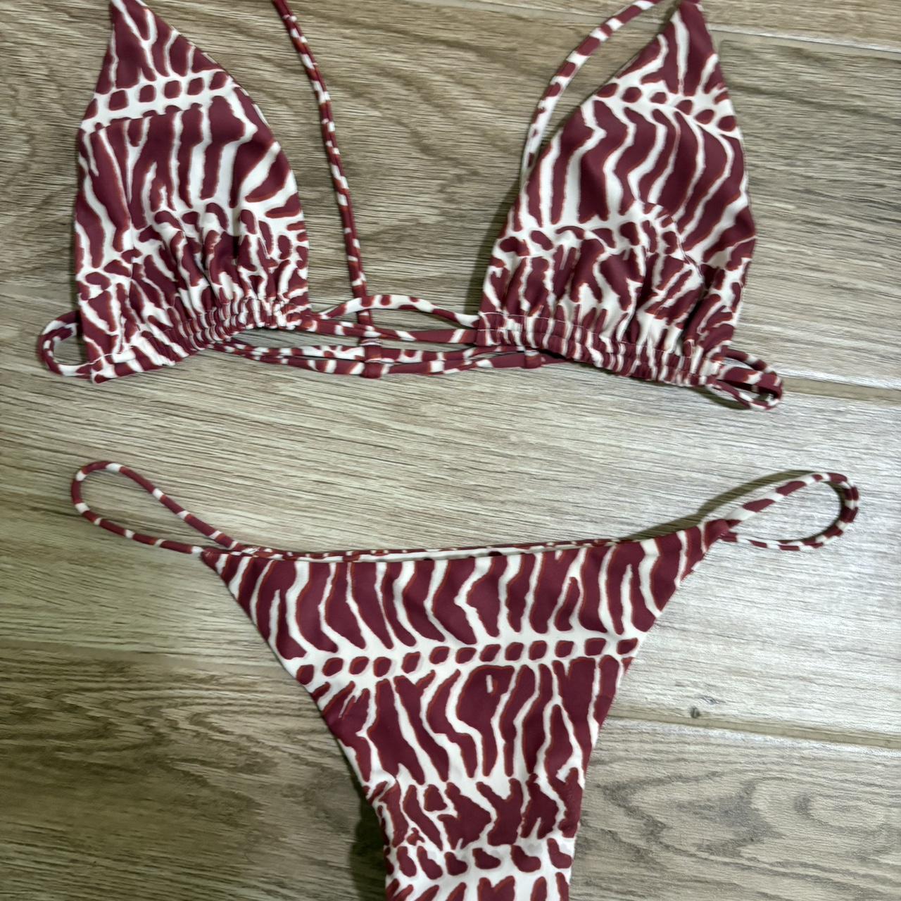 Benoa swim miter set only looking to trade rn open... | Depop