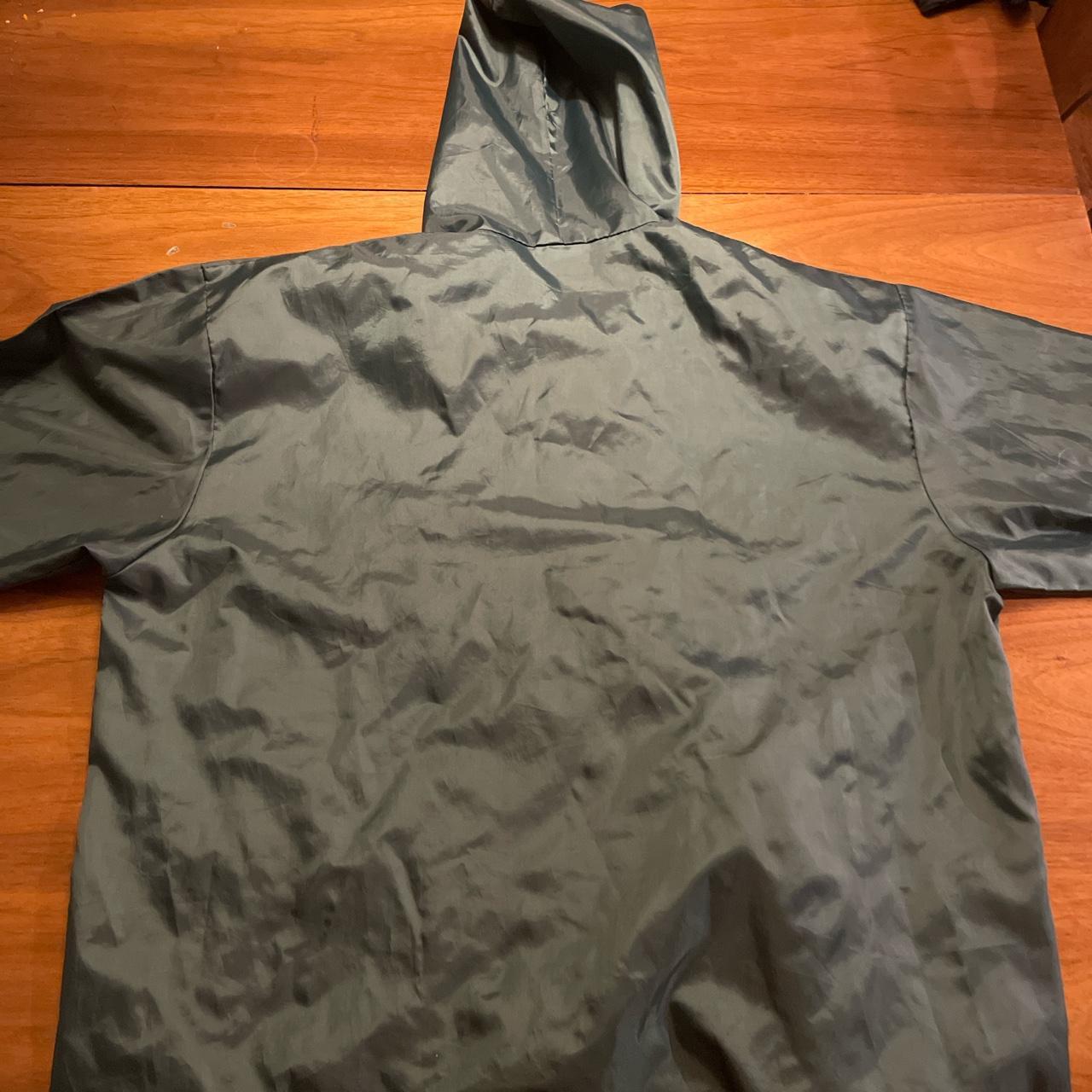 Green National parks windbreaker Xl All damage shown... - Depop