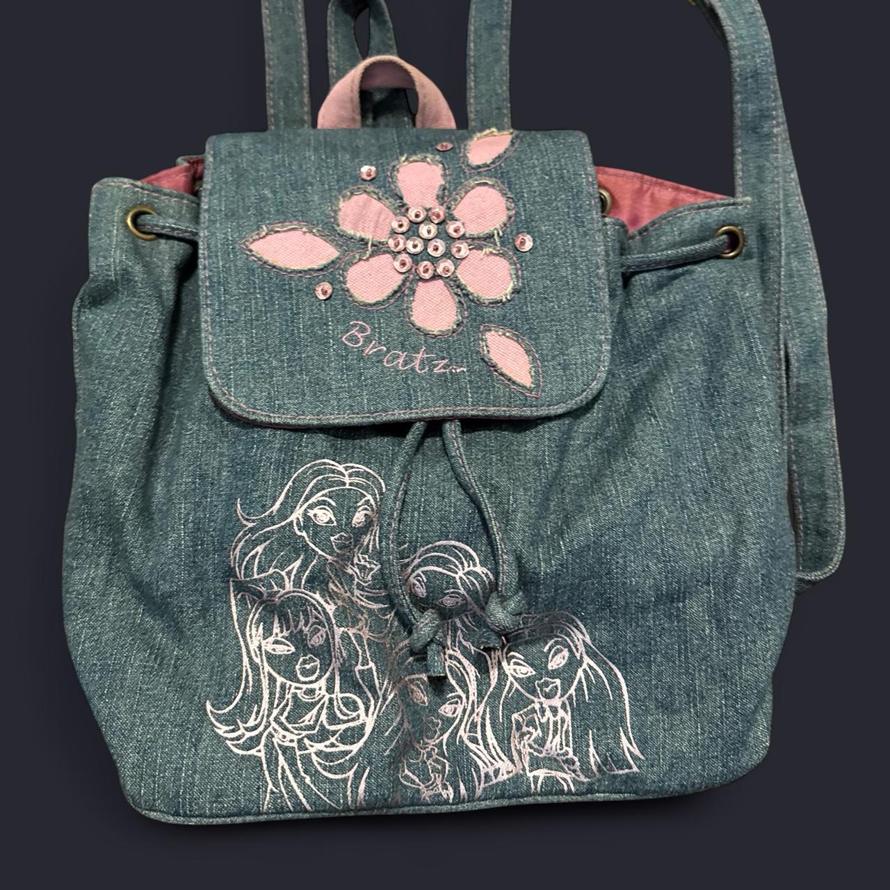 Super cool Bratz denim mini backpack Sick design... | Depop