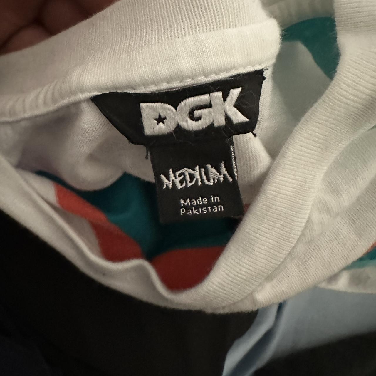 🎃 DGK STRIPED TEE SIZE M BRAND NEW - Depop