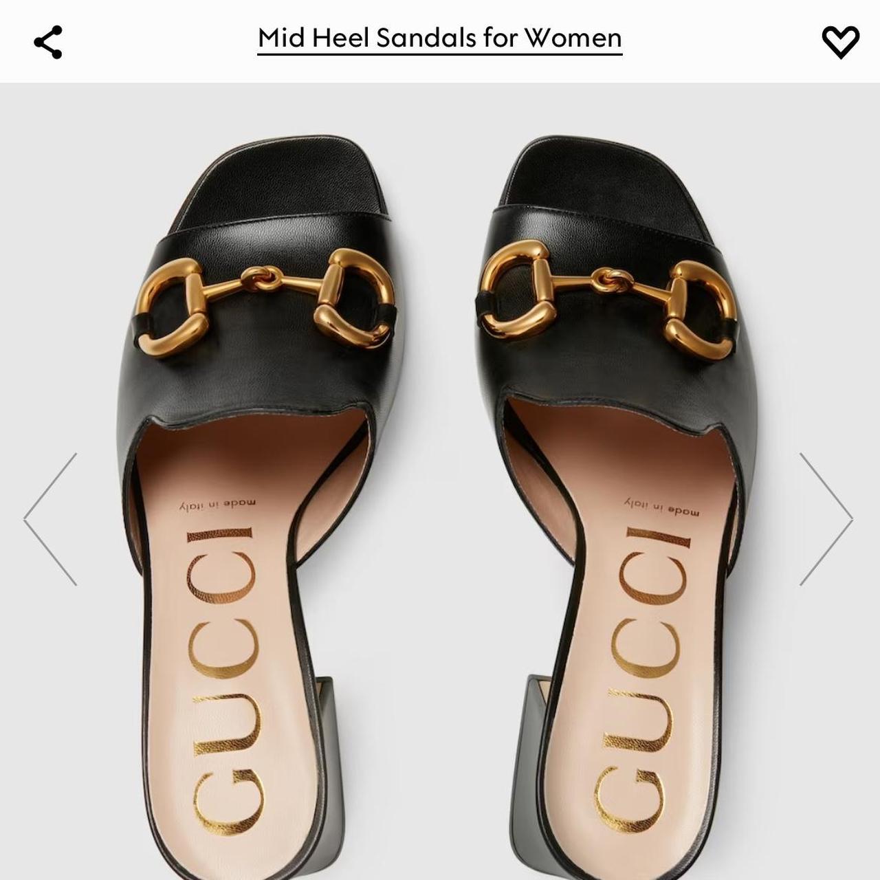 Gucci women’s sandal - Depop