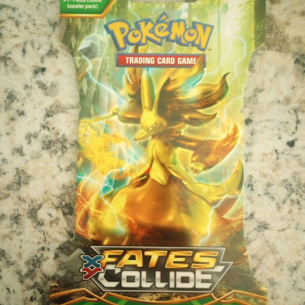 ONE New/Sealed Pokémon XY Fates Collide Booster... | Depop
