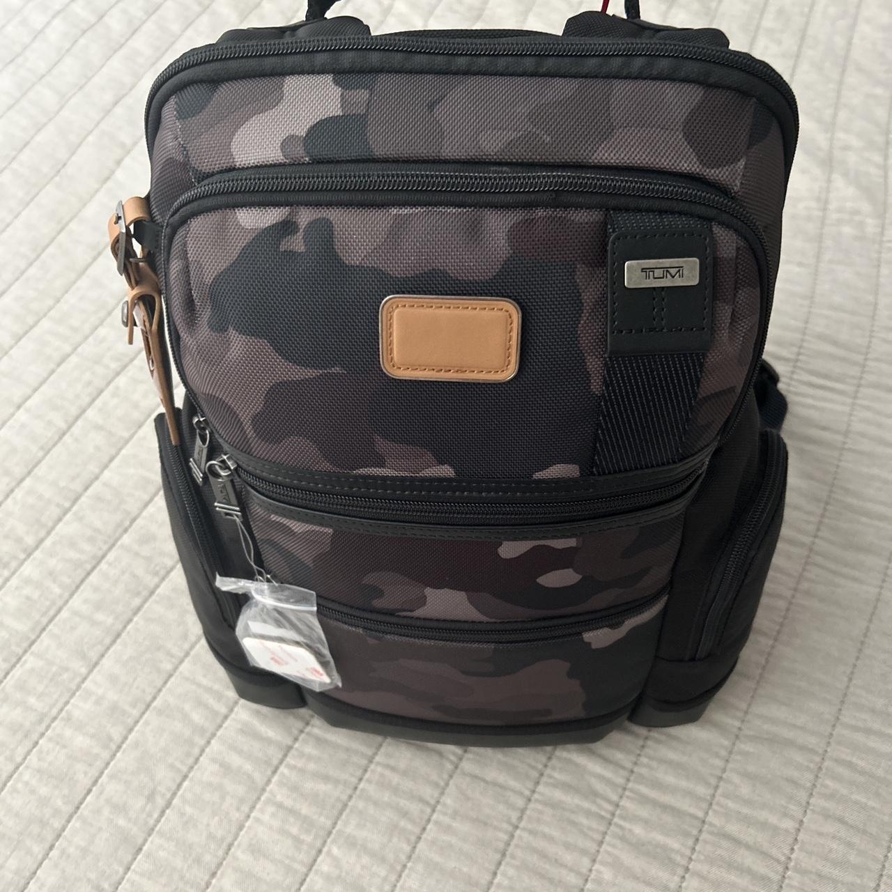 TUMI Parrish Laptop Backpack Ballistic Nylon Leather... - Depop