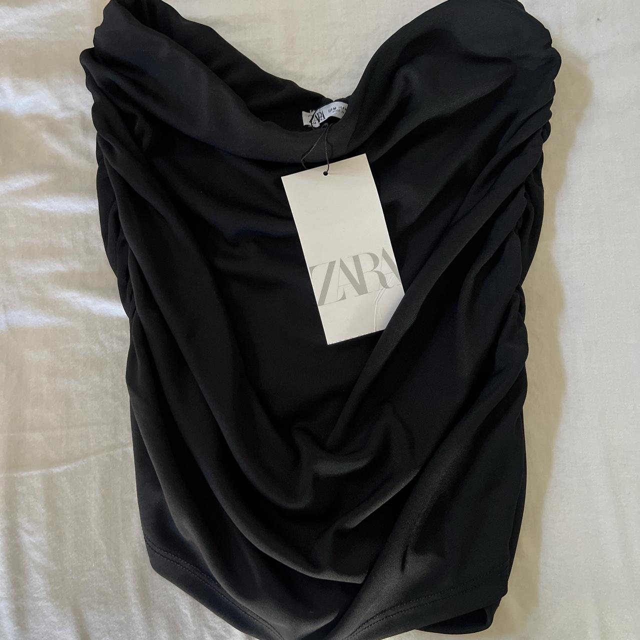 Strapless Zara top - Depop